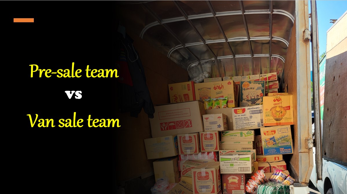 pre sale team vs van sale team